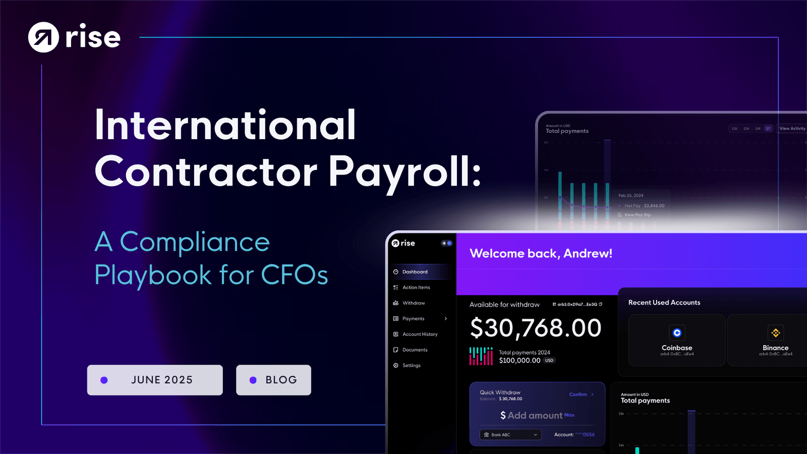 Rise | International Contractor Payroll: A Compliance Playbook for CFOs